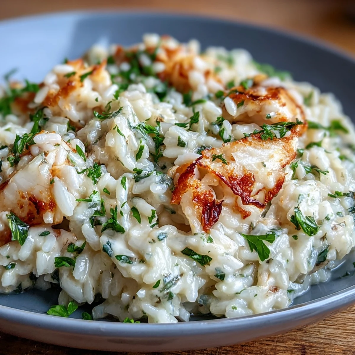 Smoked Haddock Risotto with Parmesan and Lemon | Creamy Arborio Rice Dish